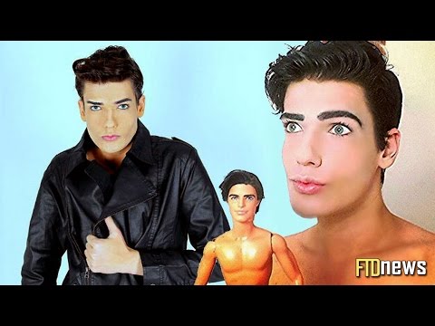 Man Becomes A Real Life Puppet - New Human Ken Doll