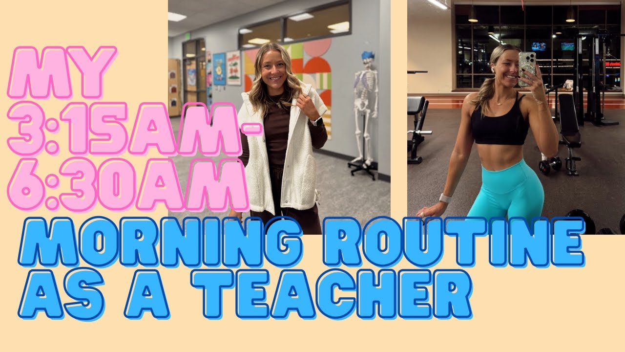 3:15am-6:30am Morning Routine