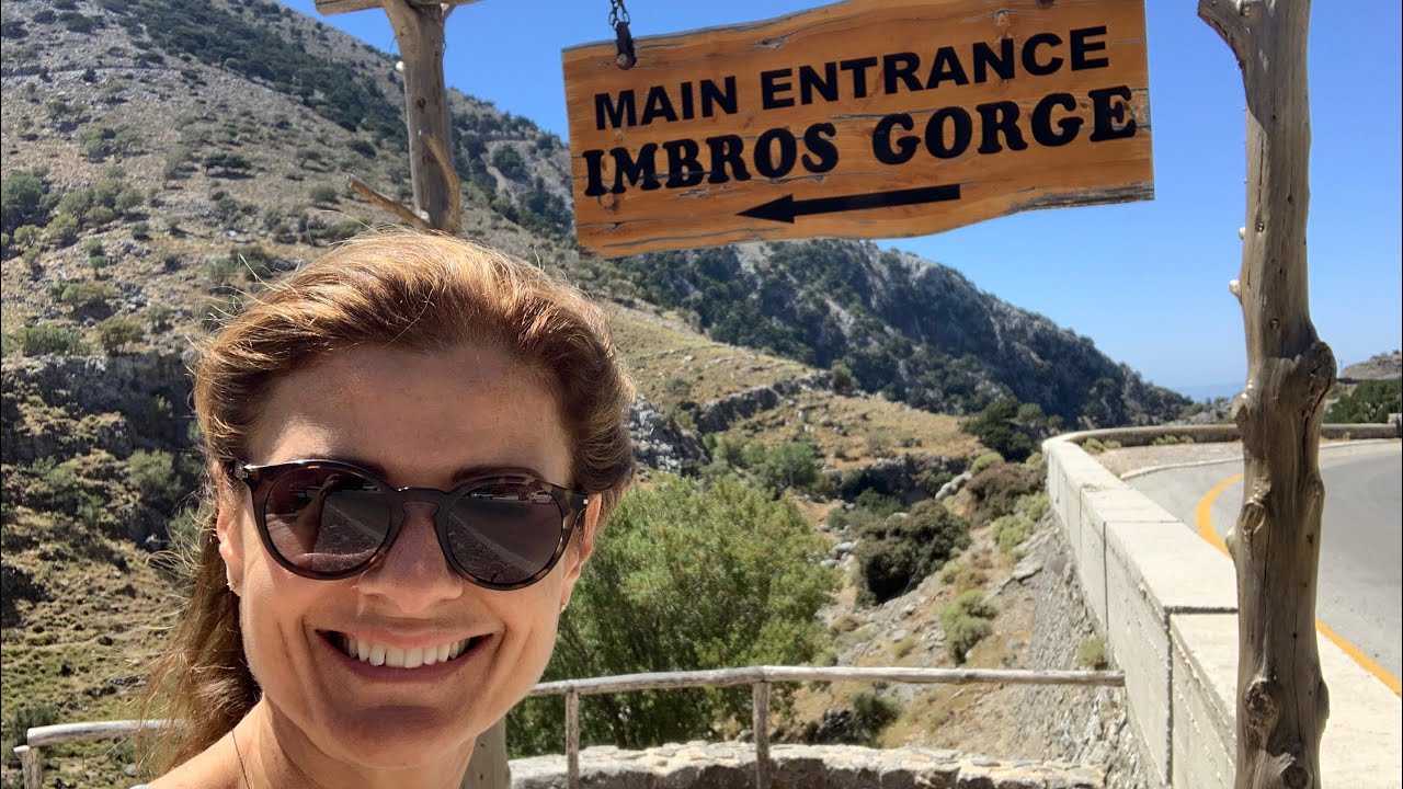 Hiking the Imbros Gorge, Crete