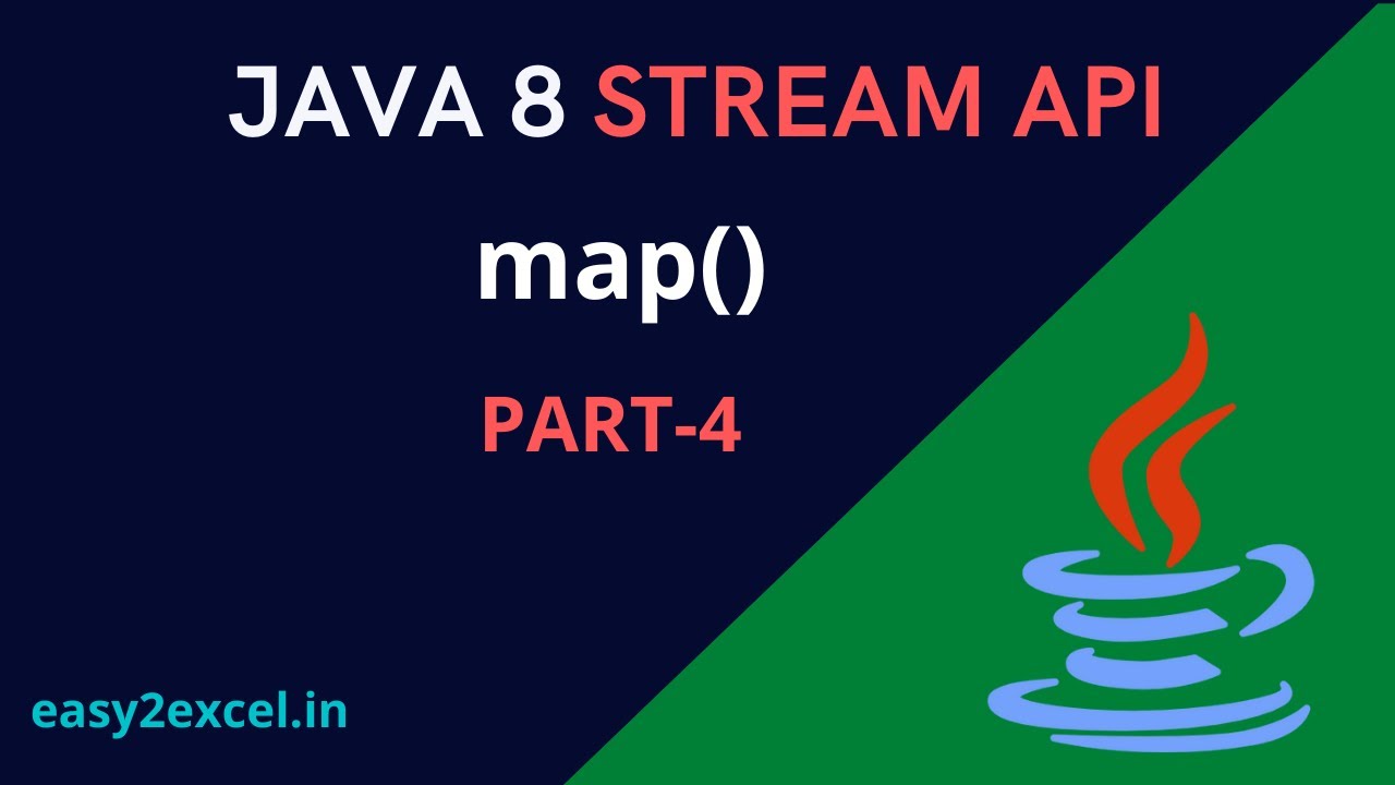 Java 8 Stream API | map() method | PART-4 | Java 8 Streams map() examples