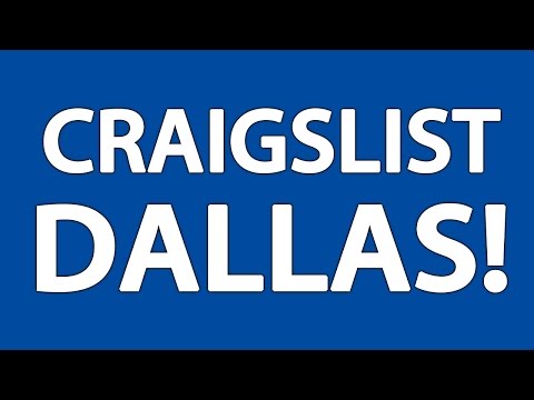 Craigslist Dallas