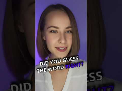 Guess the word based on it's definition