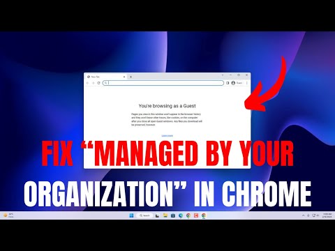 🔒 How to Fix “Managed by Your Organization” in Chrome (2025) | Remove Admin Policies