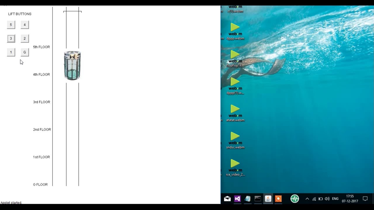 Elevator Operations Simulator Using Multithreading In Java