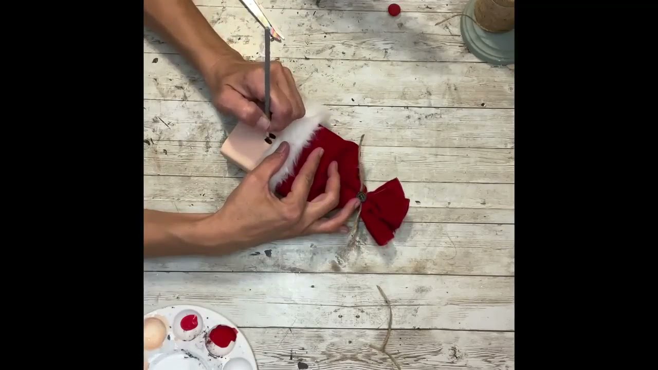 DIY 2x4 Santa, Easy Scrap Wood Santa