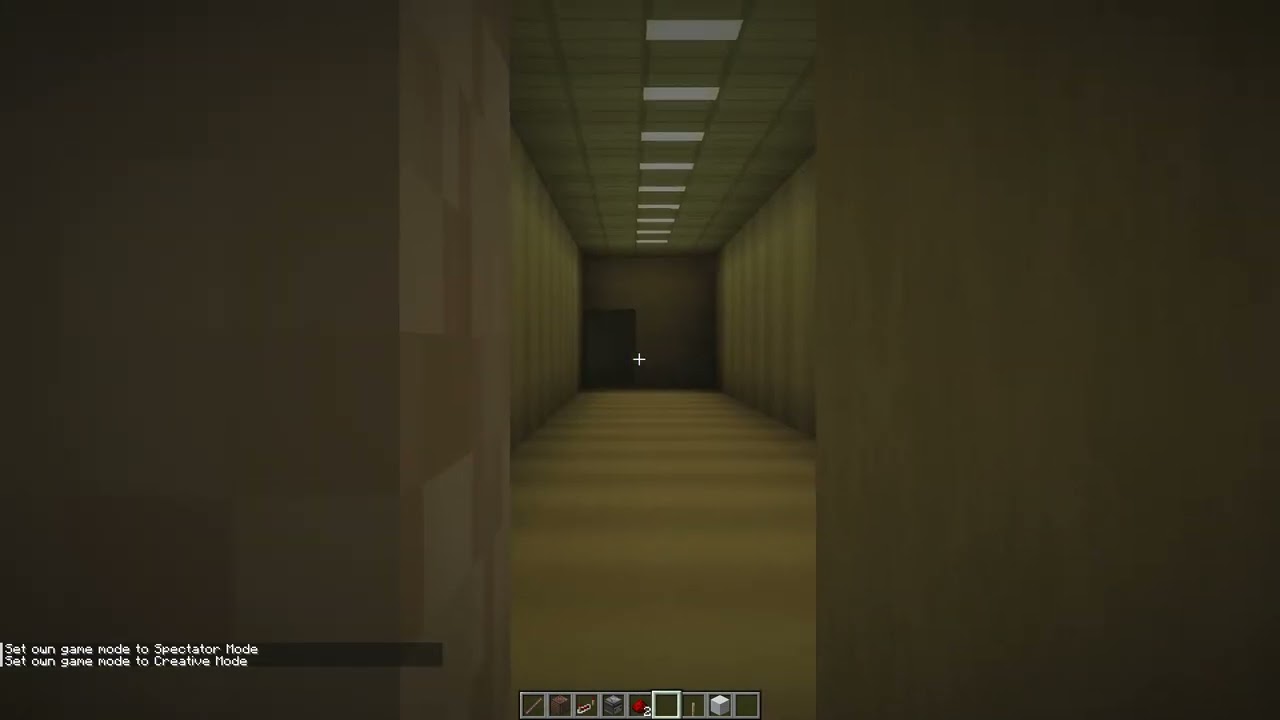 Minecraft Backrooms/Async map (FOUND FOOTAGE 1) Progress