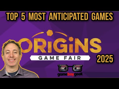 Top 5 Most Anticipated Board Games at the Origins Game Fair 2025