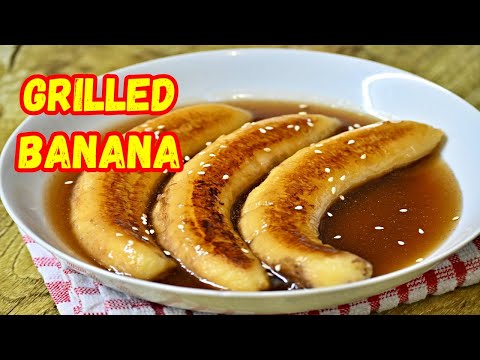 GRILLED BANANA | PAN FRIED BANANA RECIPE