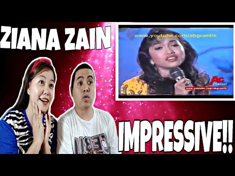 Filipino Couple Reacts To ZIANA ZAIN - "PUTUS TERPAKSA" 1993 | REACTION | Filipina React Channel