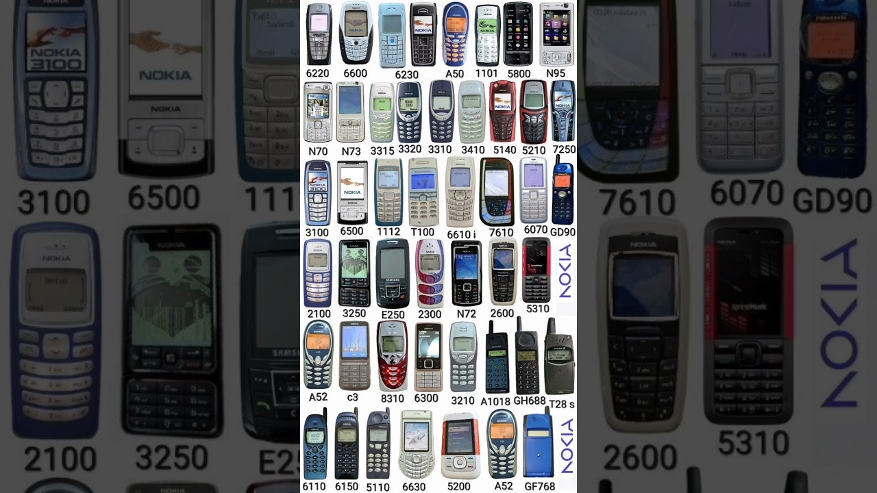 All Nokia Old Keypad Mobile #gk #knowledge #secret #secretknowledge #mobile #keypad
