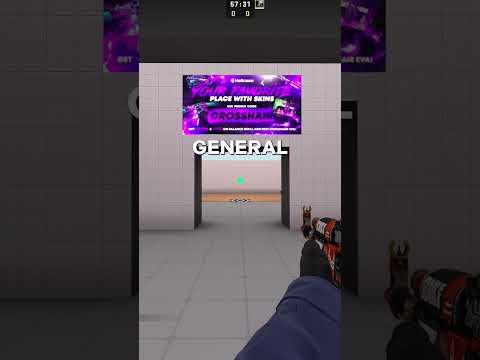 How to find the PERFECT CROSSHAIR #csgo #counterstrike #gaming #cloud9