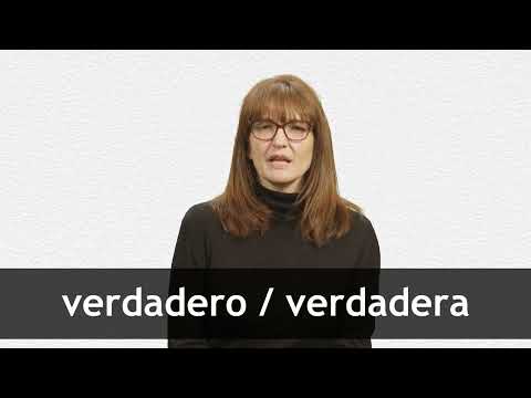 English Translation of “VERDADERO” | Collins Spanish-English Dictionary