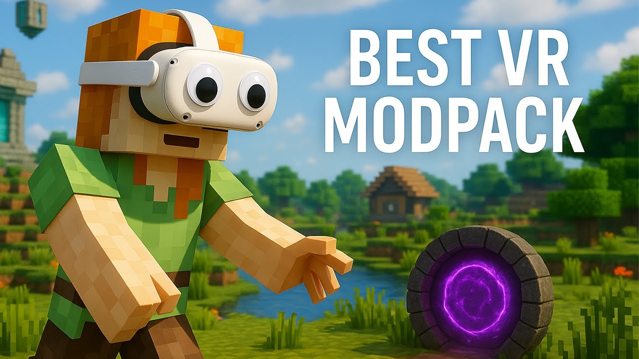 The Best Minecraft VR Modpack YOU Can Play in 2025