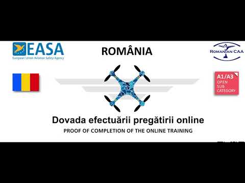 13 European Union Aviation Safety Agency -A1/A3 drone open category questions