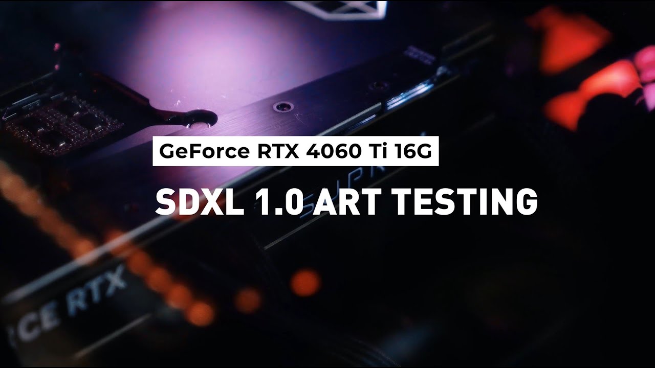 Best Value Graphics Card for Stable Diffusion XL | MSI