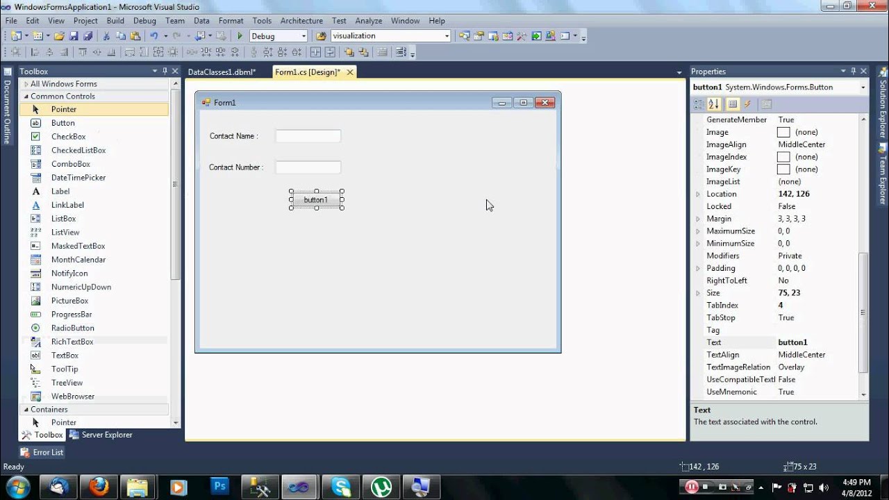 Add Record using LINQ to SQL.avi