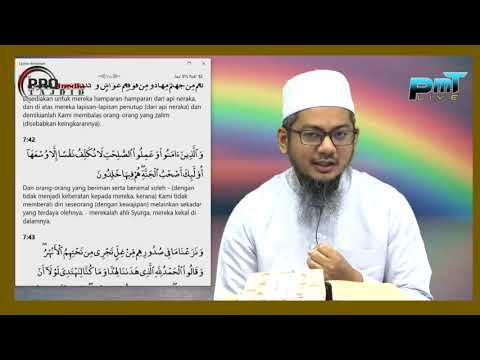 25 08 2021 Ustaz Ahmad Hasyimi Tadabbur Surah Al A raf