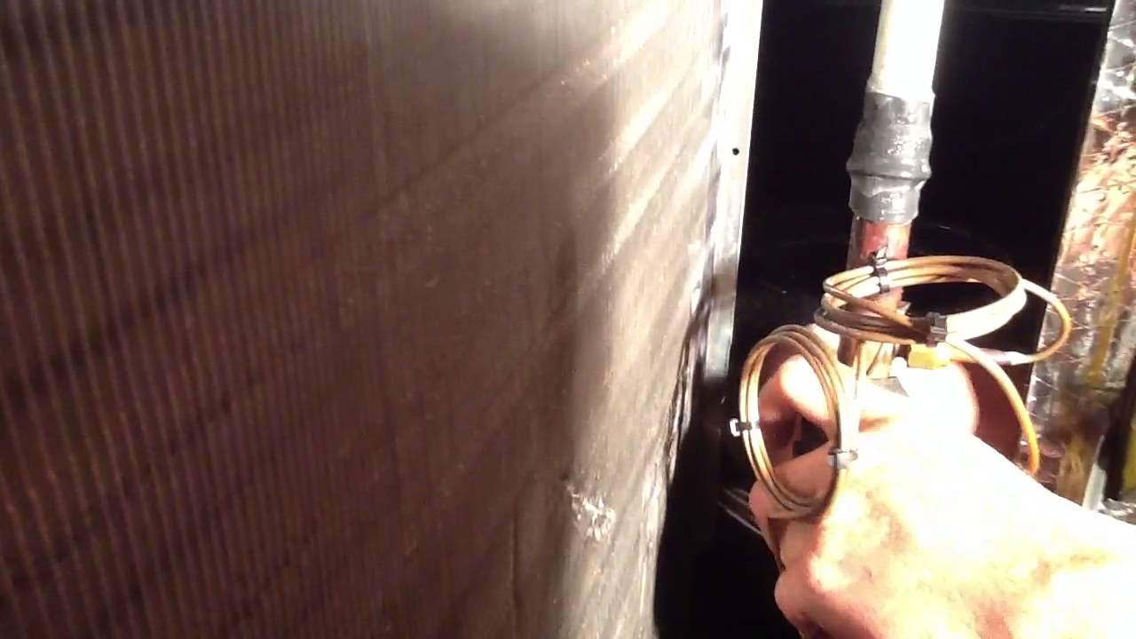 Wrapping TXV Sensing Bulb