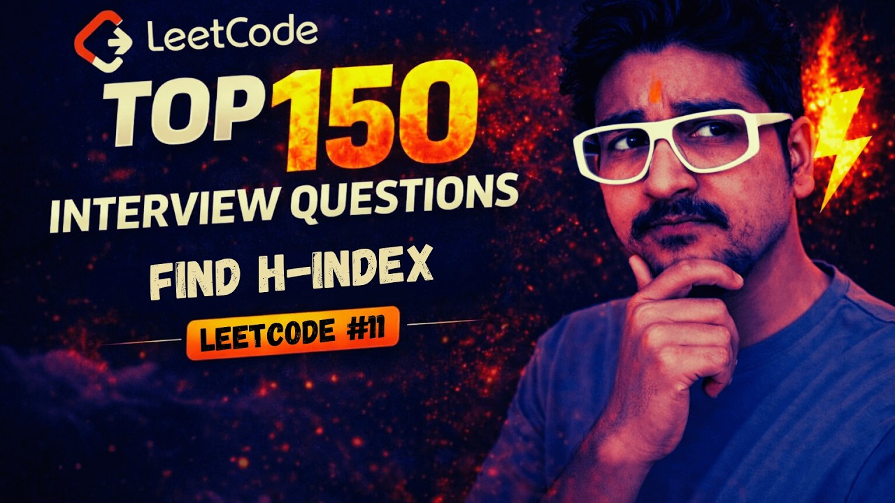 H-Index | LeetCode 274 | Top Interview 150 | JavaScript