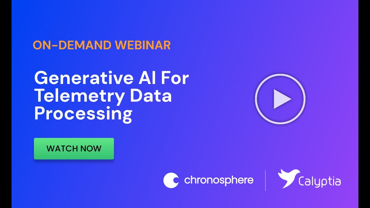 Generative AI For Telemetry Data Processing