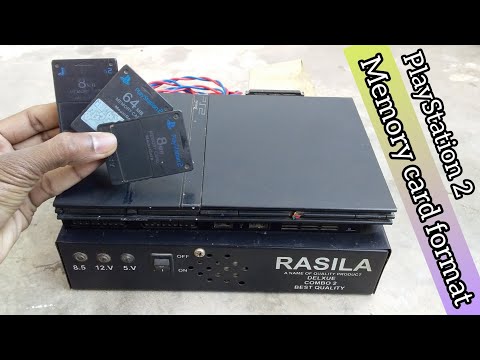 ps2 ka memory card format kese kare | ps2 memory card format