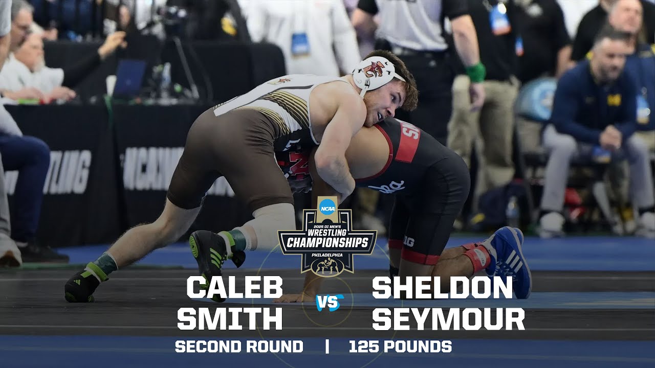 Caleb Smith vs. Sheldon Seymour: 2025 NCAA wrestling second round (125 lbs.)