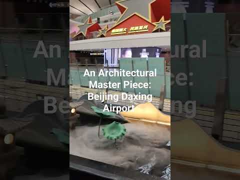 An architectural master piece in Beijing: Daxing Airport #travel #chinaadventures #FahadVlogs
