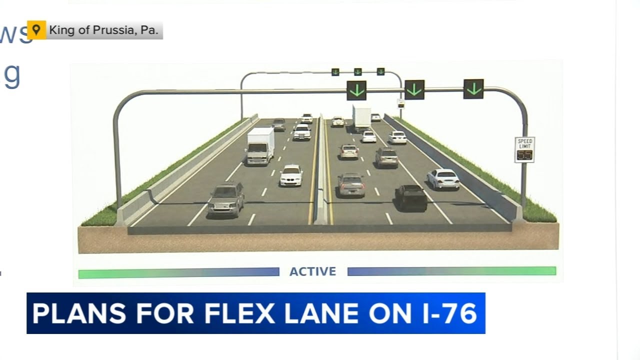 PennDOT planning to construct flexible travel lane along Schuylkill Expressway