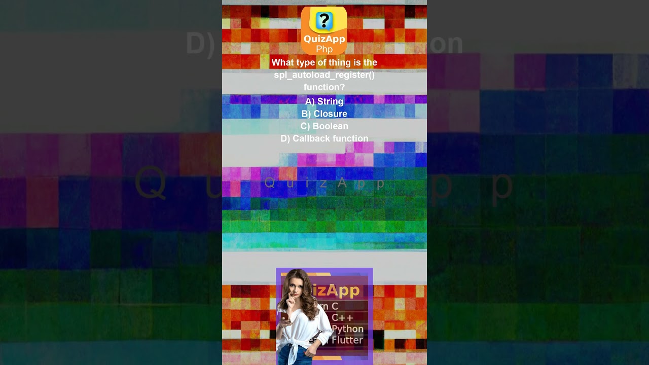 Php What type of thing is the spl autoload register function