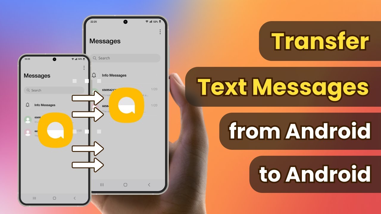 [2025 Update] How to Transfer Text Messages from Android to Android