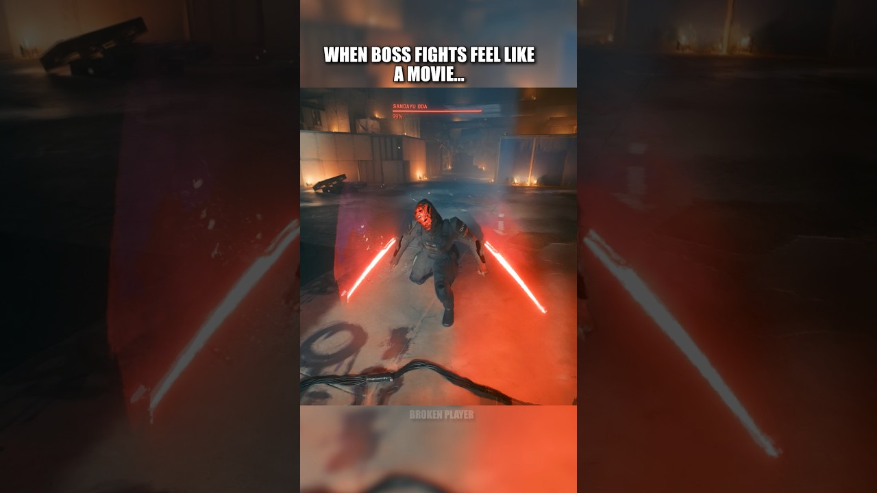 When Developers turn boss fights into movies #shorts #cyberpunk