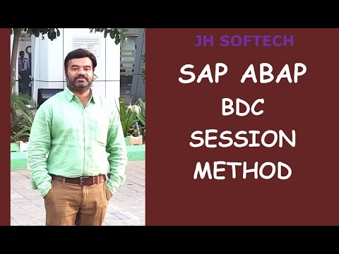 SAP BDC Session Method