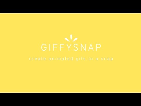 Free GIF Maker: How to Create an Animated GIF with Giffysnap!