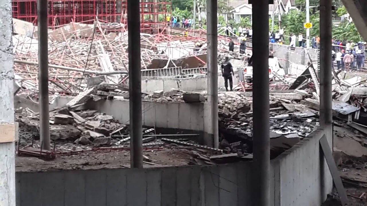 South Africa shopping mall collapse: Fifty workers feared trapped and ...