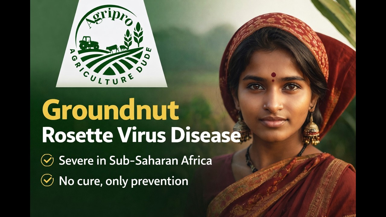 Groundnut Rosette Virus disease | #agripro