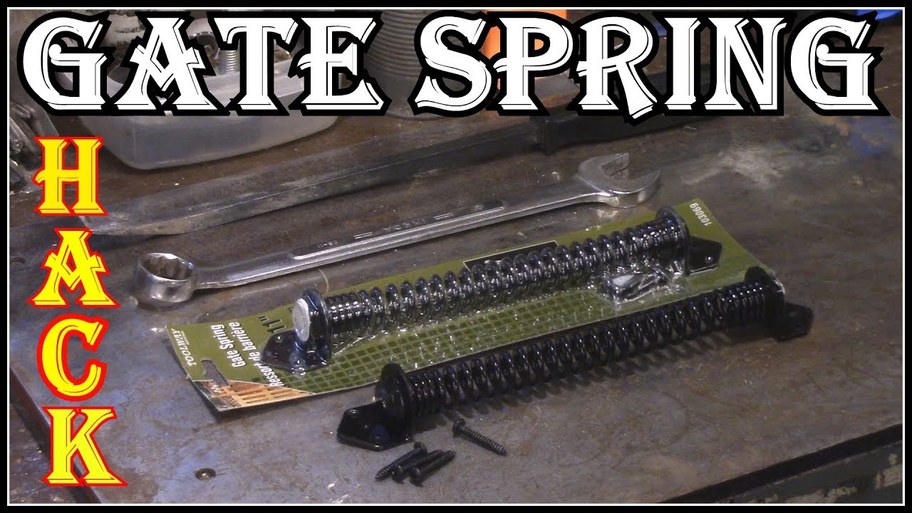 Gate  Return Spring Installation  Hack