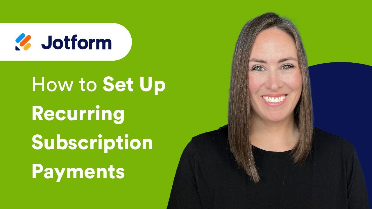 Accept Recurring Payments with Online Subscription Forms | Jotform