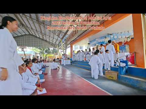Karate: KingLion Brotherhood of Martial Arts 2023 Belting & Promotion