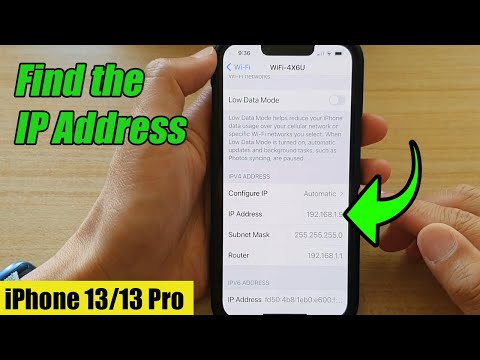 iPhone 13/13 Pro: How to Find the IP Address