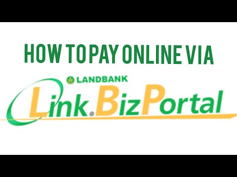 How to Pay Online Via Landbank Link.BizPortal