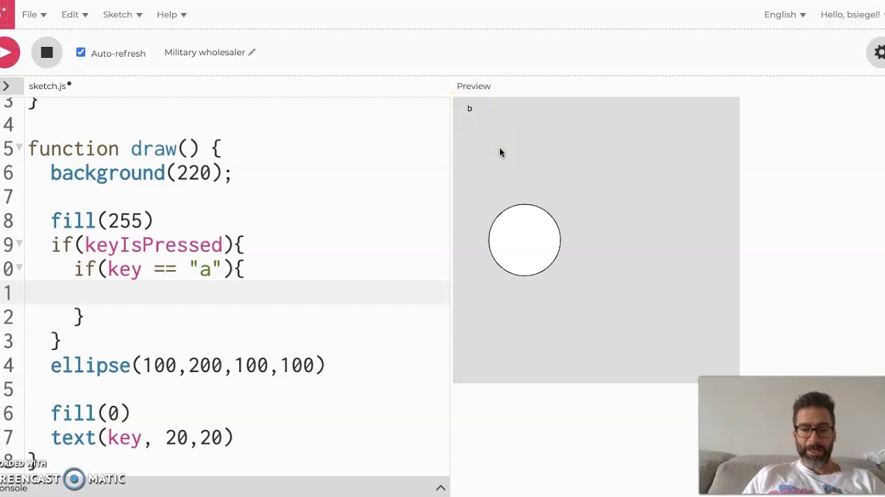 3.4 - Detecting Key Presses
