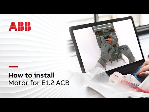 How to install Motor for E1.2 ACB