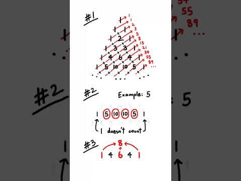 Pascal's Triangle (Math Two Truths And A Lie Part 16) #maths #interesting #math