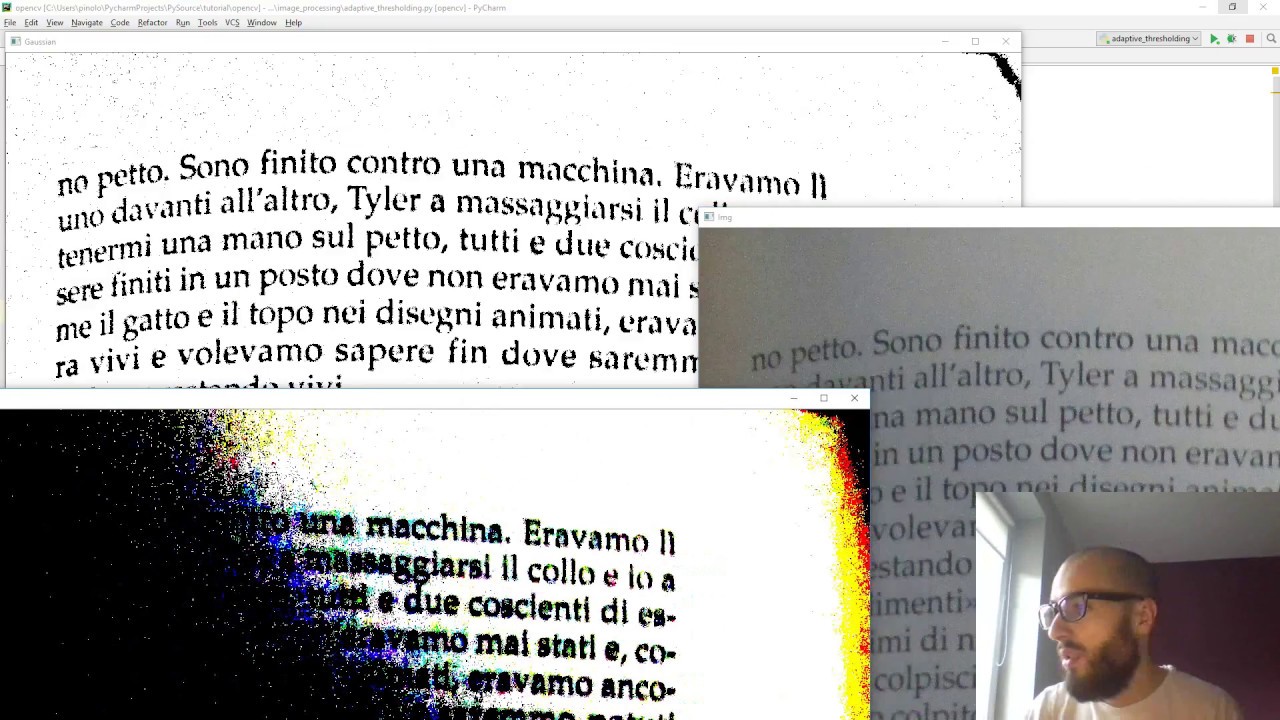 Adaptive thresholding – OpenCV 3.4 with python 3 Tutorial 15