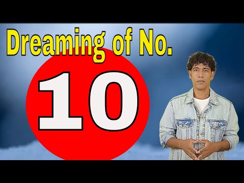 seeing number 10 in a dream