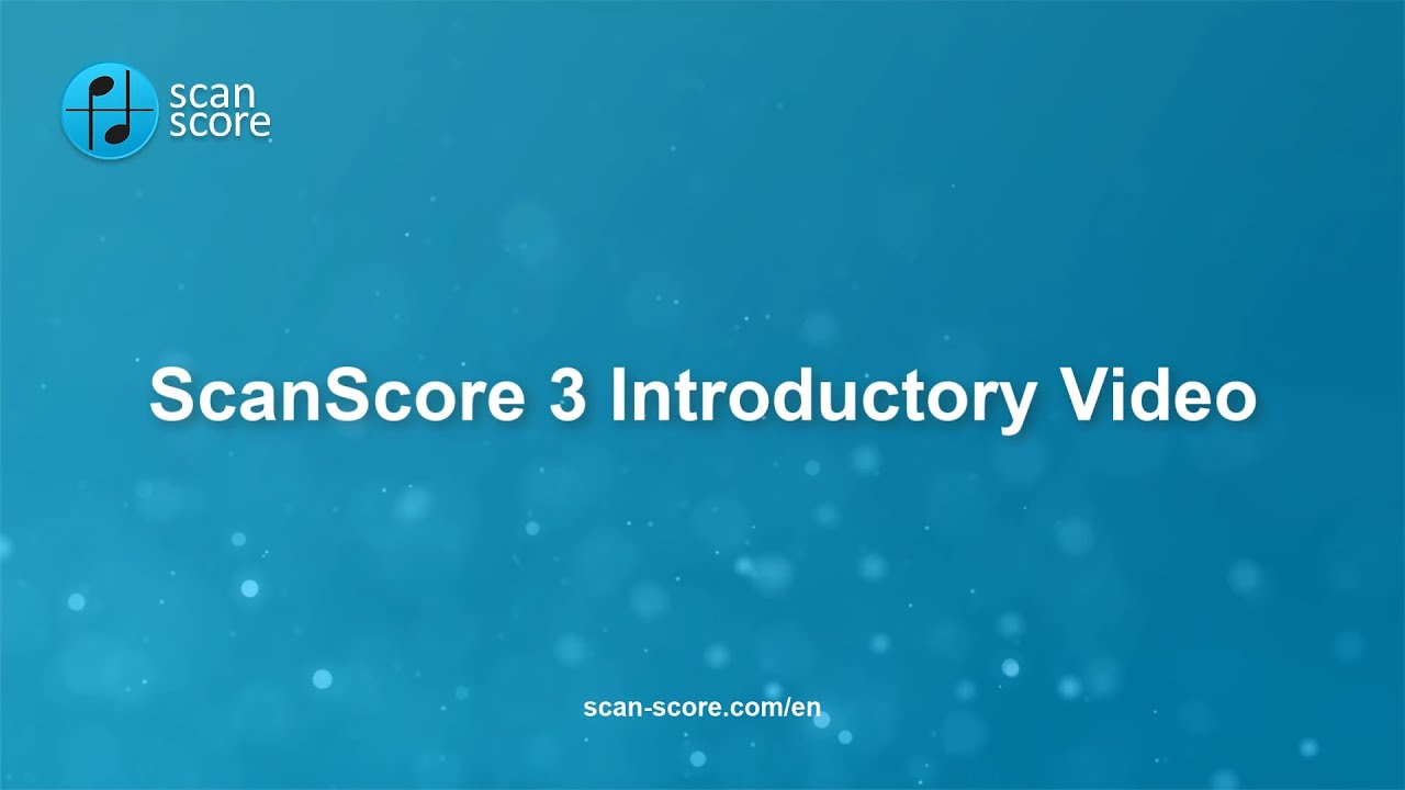 ScanScore 3 Introductory Video