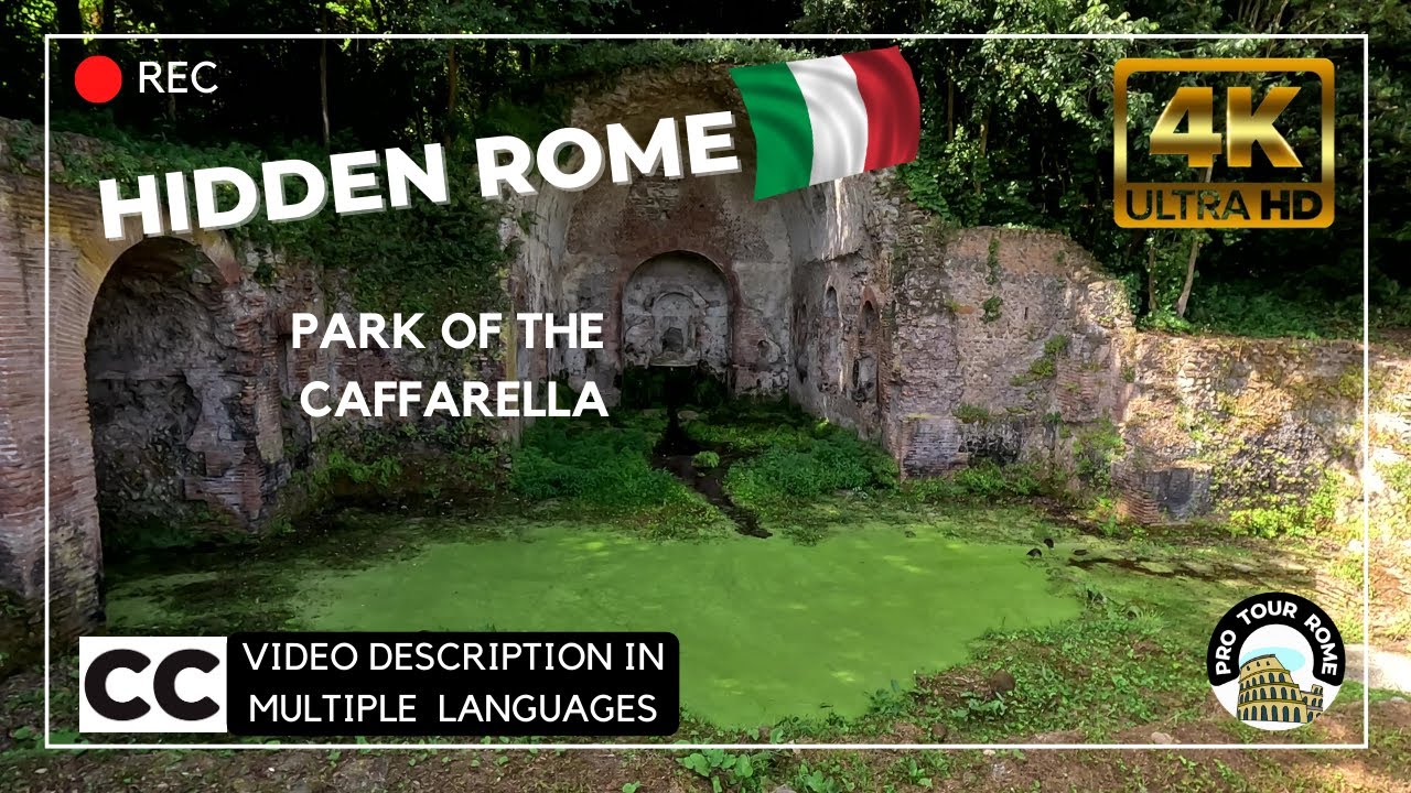 ITALY,Unveiling Rome's Hidden Oasis:🚴Exploring the Enchanting Park of the Caffarella,biking,2023,4k