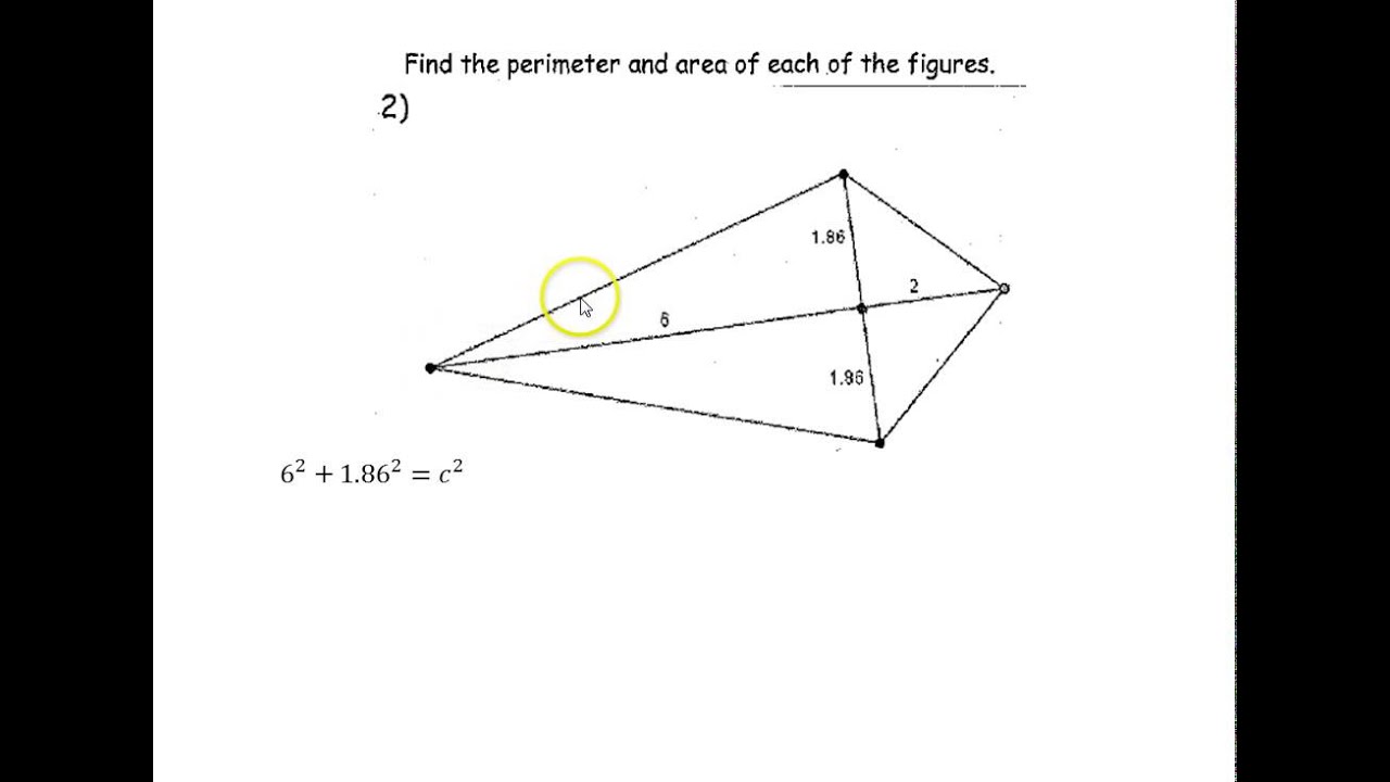 Geometry Chapter 8 Practice Test #1 2
