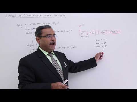 Learn Linked List Searching On Sorted Linked List - Mind Luster