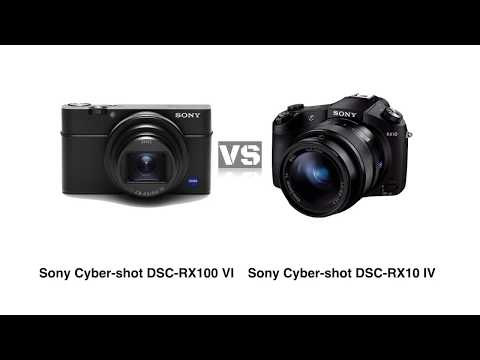 Sony RX100 VI Vs Sony RX10 IV